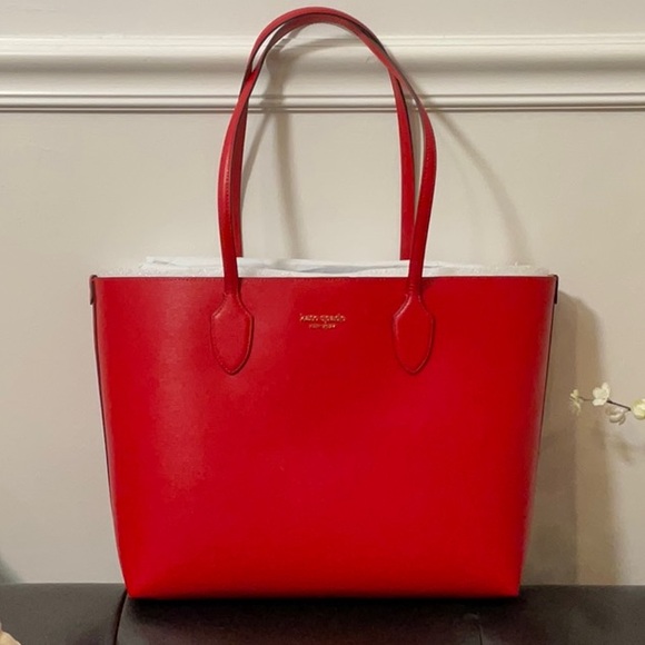 kate spade | Bags | Kate Spade Vibrant Red Tote | Poshmark